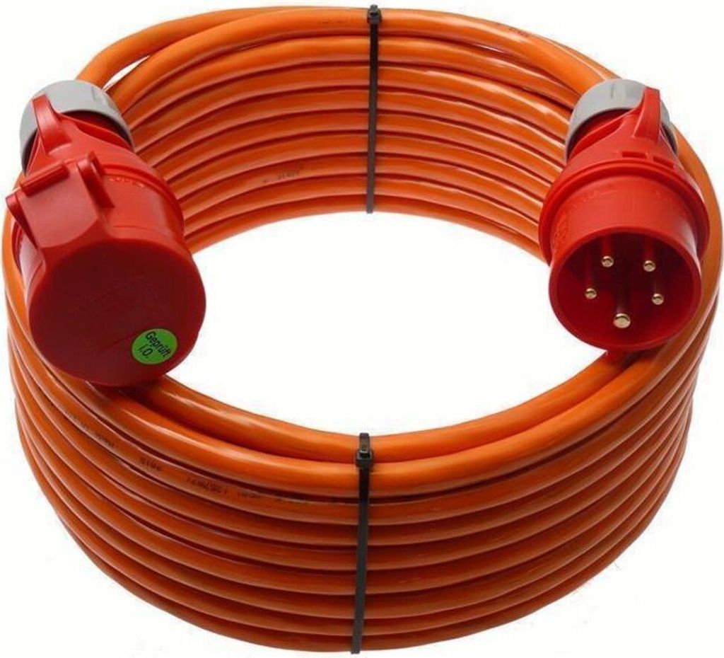 CEE Starkstromkabel H07BQ-F PUR-Leitung 5G1,5 / 5G2,5 16A