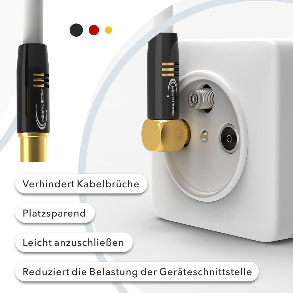 Antennenkabel Digital TV Kabel 135db Koax | Kaufland.de