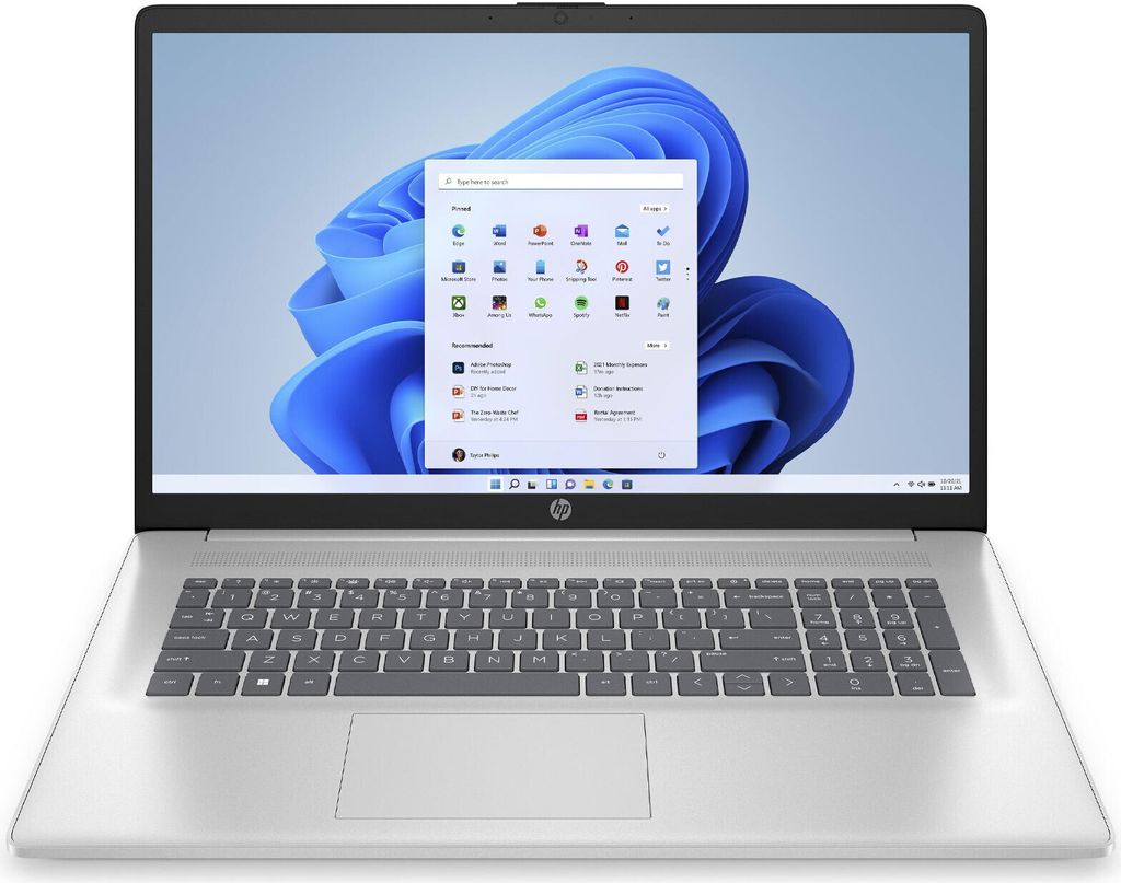 Notebook 17-cn3658ng, Silber, 17 Zoll, Full HD, IPS, Intel