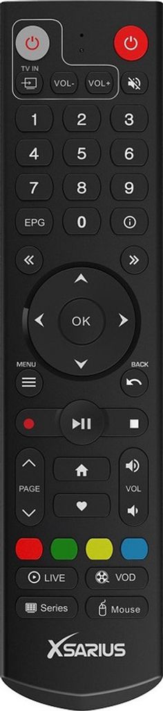 Xsarius Pure 4K Fernbedienung Fernbedienungen