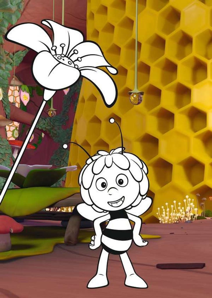 Die Biene Maja: Mein Sticker-Malbuch zum Film | Kaufland.de