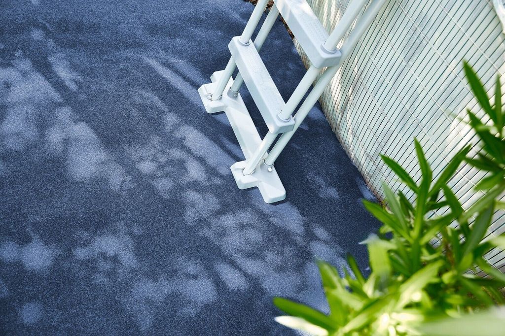 Kunstrasen Blau - 400 x 500 cm - mit Noppen | Kaufland.de