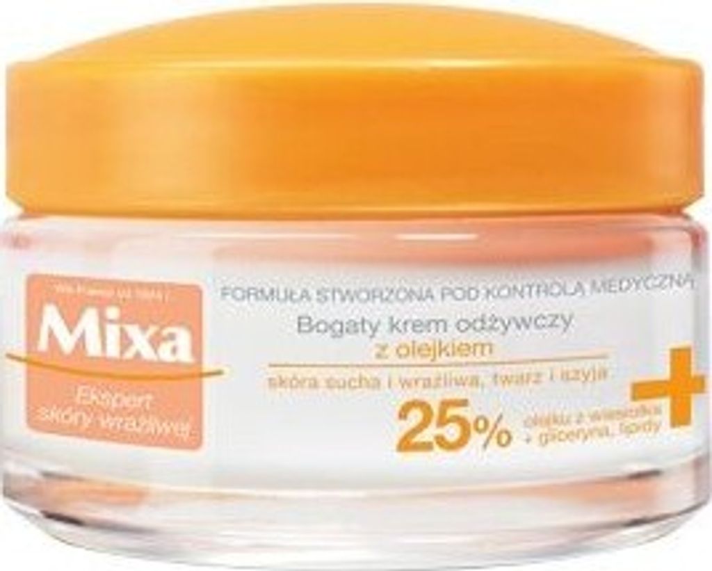 Mixa Rich Nourishing Cream with Oil for Dry | Kaufland.de
