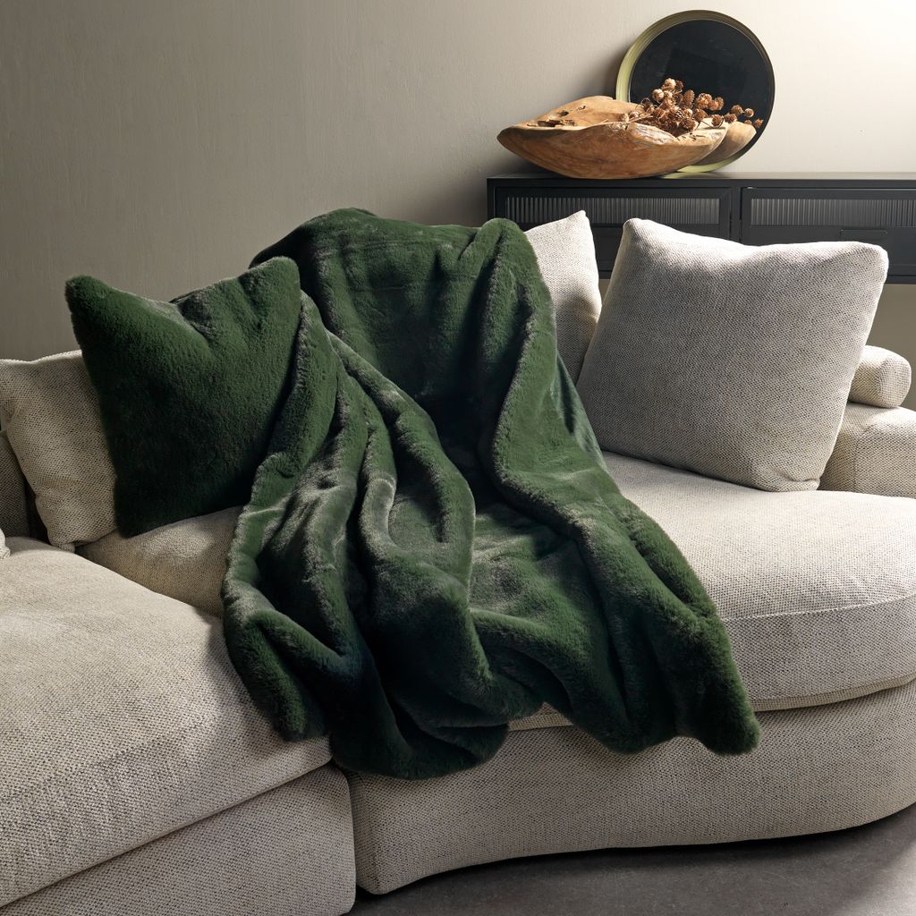 ZINZI - Plaid einfarbig 140x180 cm Mountain | Kaufland.de