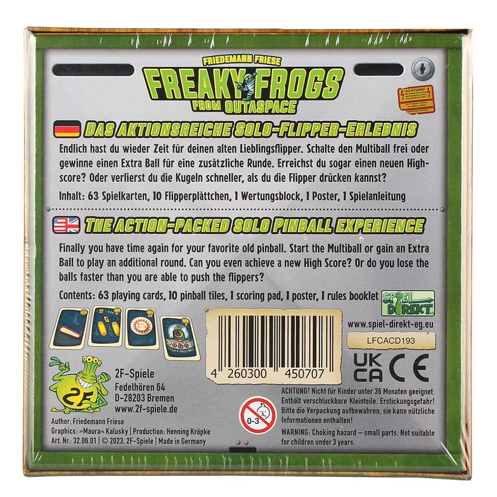 2F-Spiele Freaky Frogs From Outaspace (DE/EN) | Kaufland.de