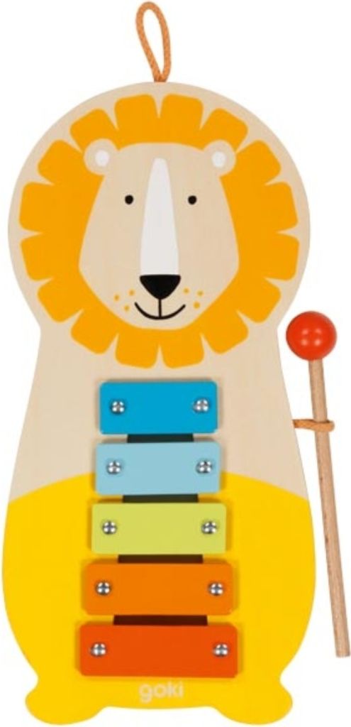 Goki Xylophone Lion Instrument de musique pour enfants