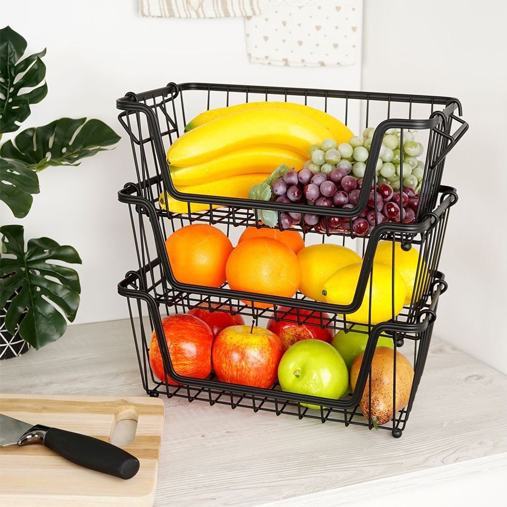 Vilde Obstkorb Obst-Etagere Loft-Korb aus | Kaufland.de