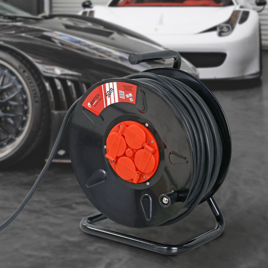 VERTEX Kabeltrommel, 3x2,5mm, IP44, | Kaufland.de