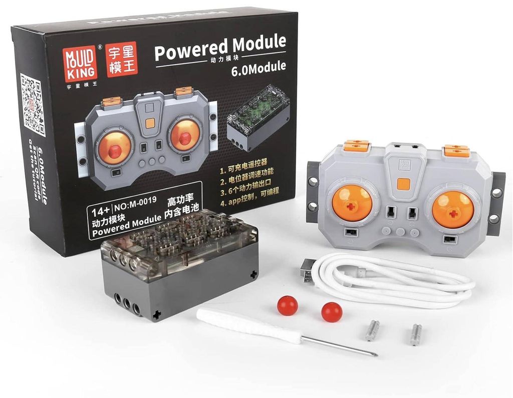 Mould King M-0019 stufenlos regelbar 6 Kanal Fernsteuerung