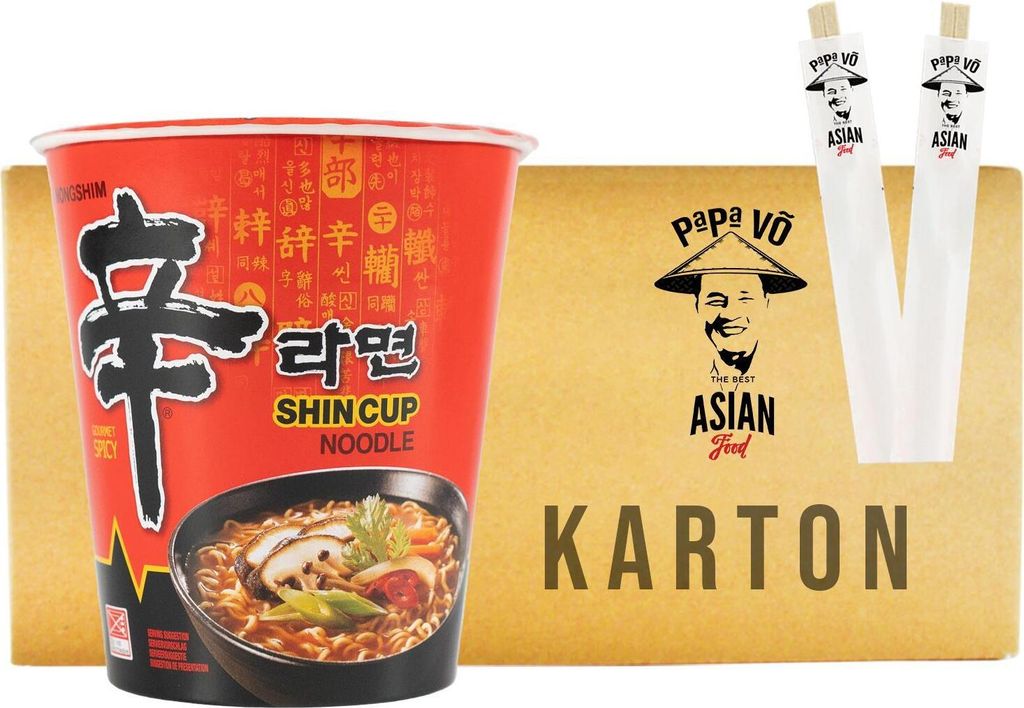 Nong Shim Instant Cup Nudeln Shin Ramyun Kaufland