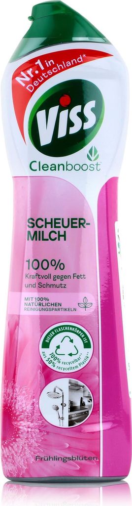 Viss Cleanboost Scheuer-Milch Frühlingsblüten 500ml (1er