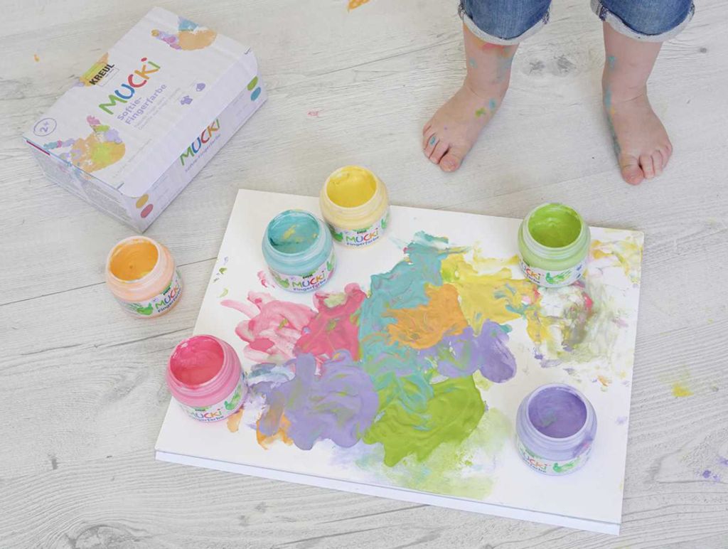 Kreul 2321 Fingerfarben-Set 6 x 150 ml | Kaufland.de