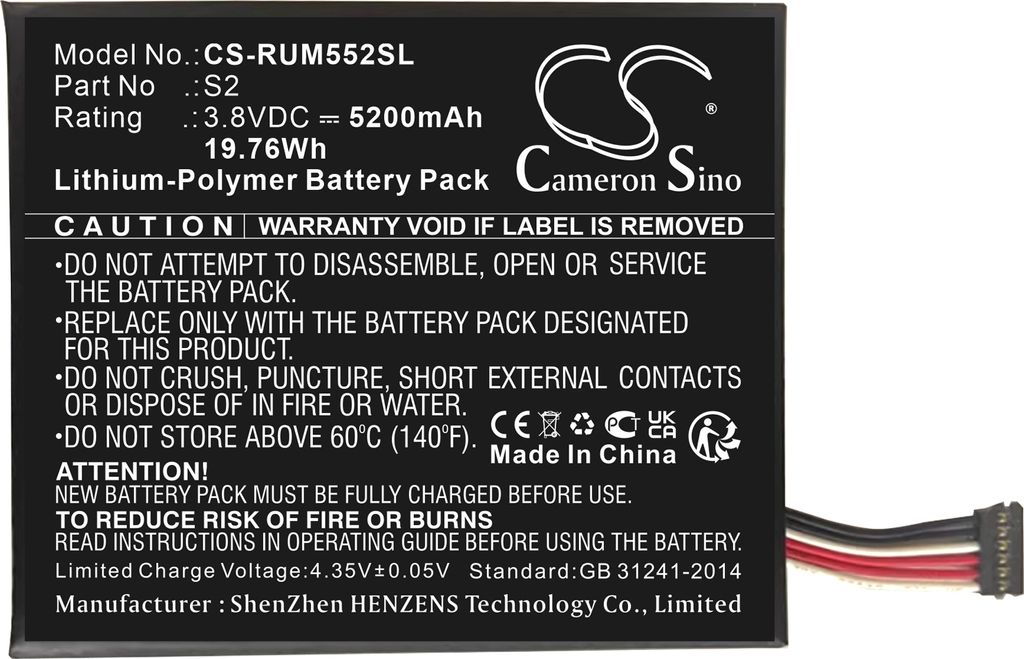 TECHTEK Baterie kompatibilní s [Ring] 2 | Kaufland.cz