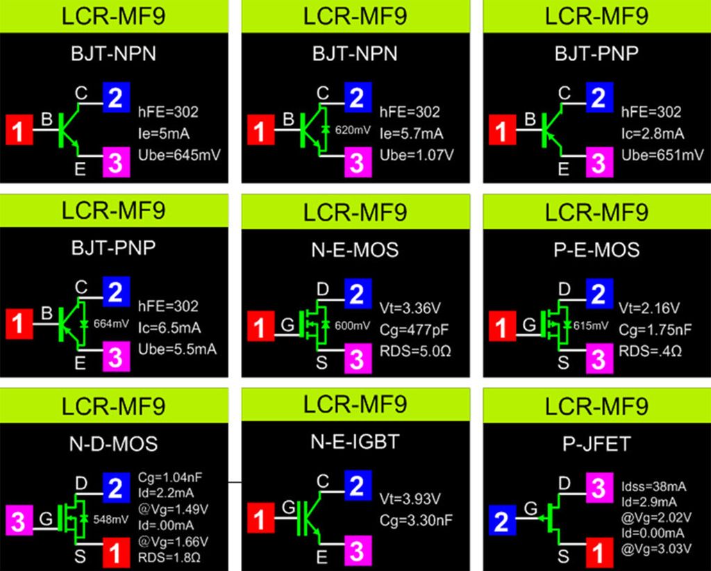 LCR-MF9 1,8-Zoll-TFT-LCD-Display Multimeter | Kaufland.de