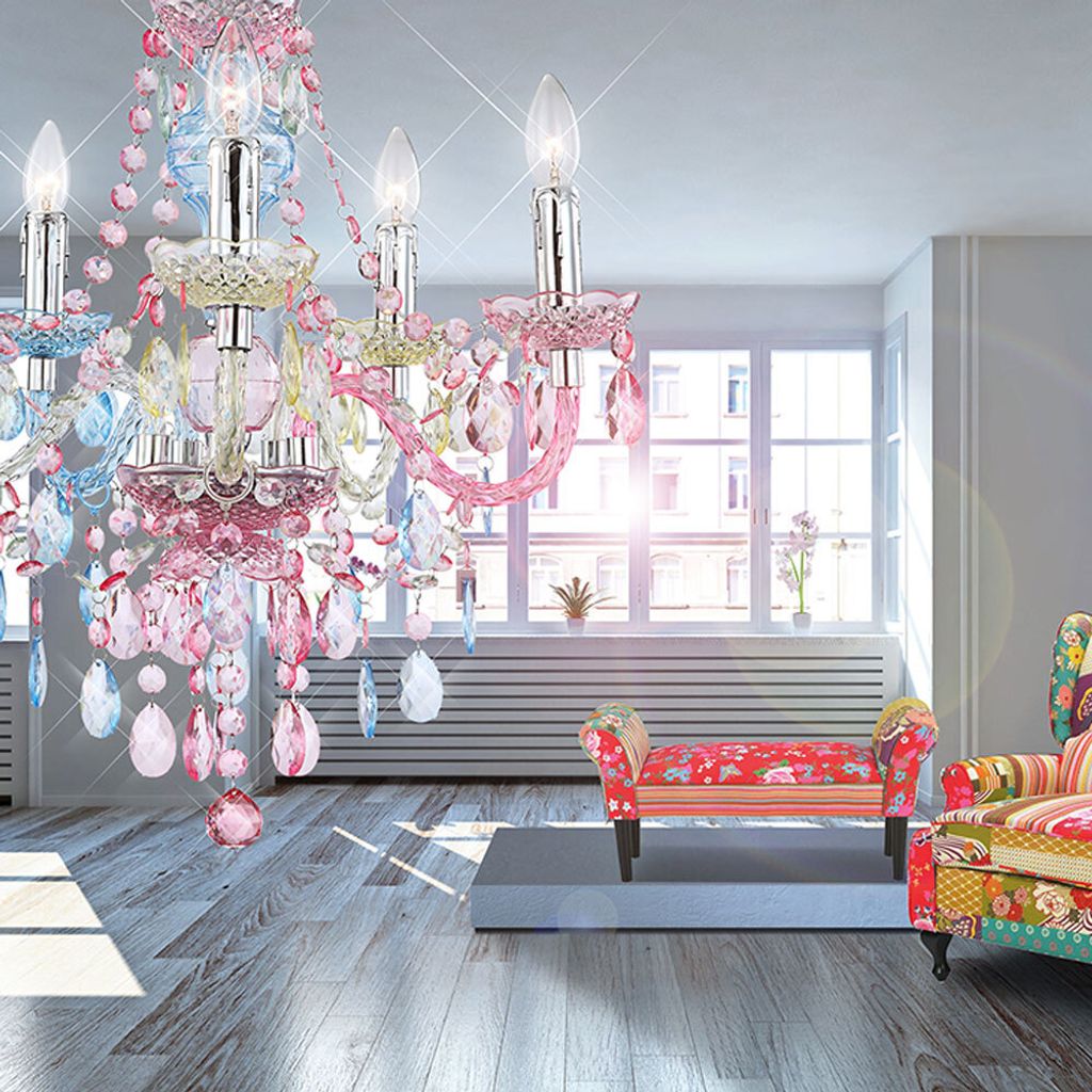 Globo Lighting Luster Metall verchromt, 5x | Kaufland.sk