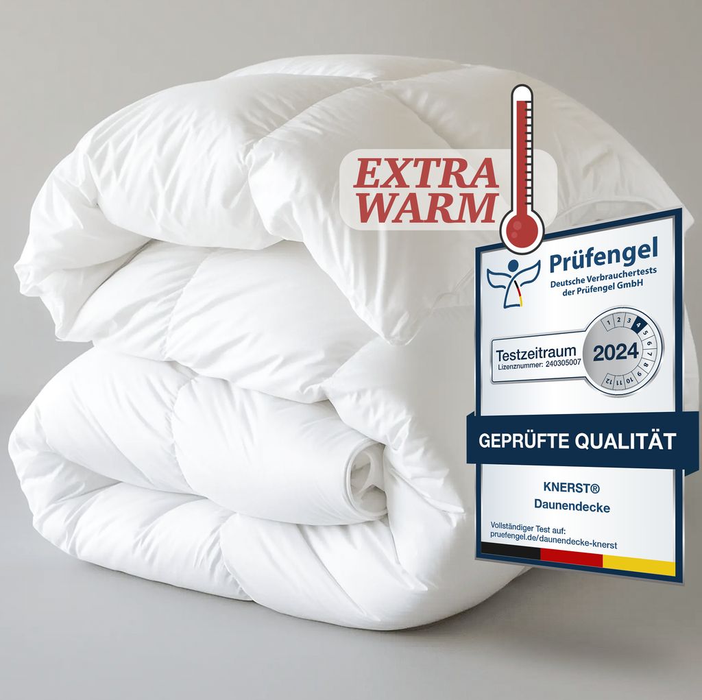 Federbettdecke Winter, Wärmeklasse 5, mit 90% | Kaufland.de