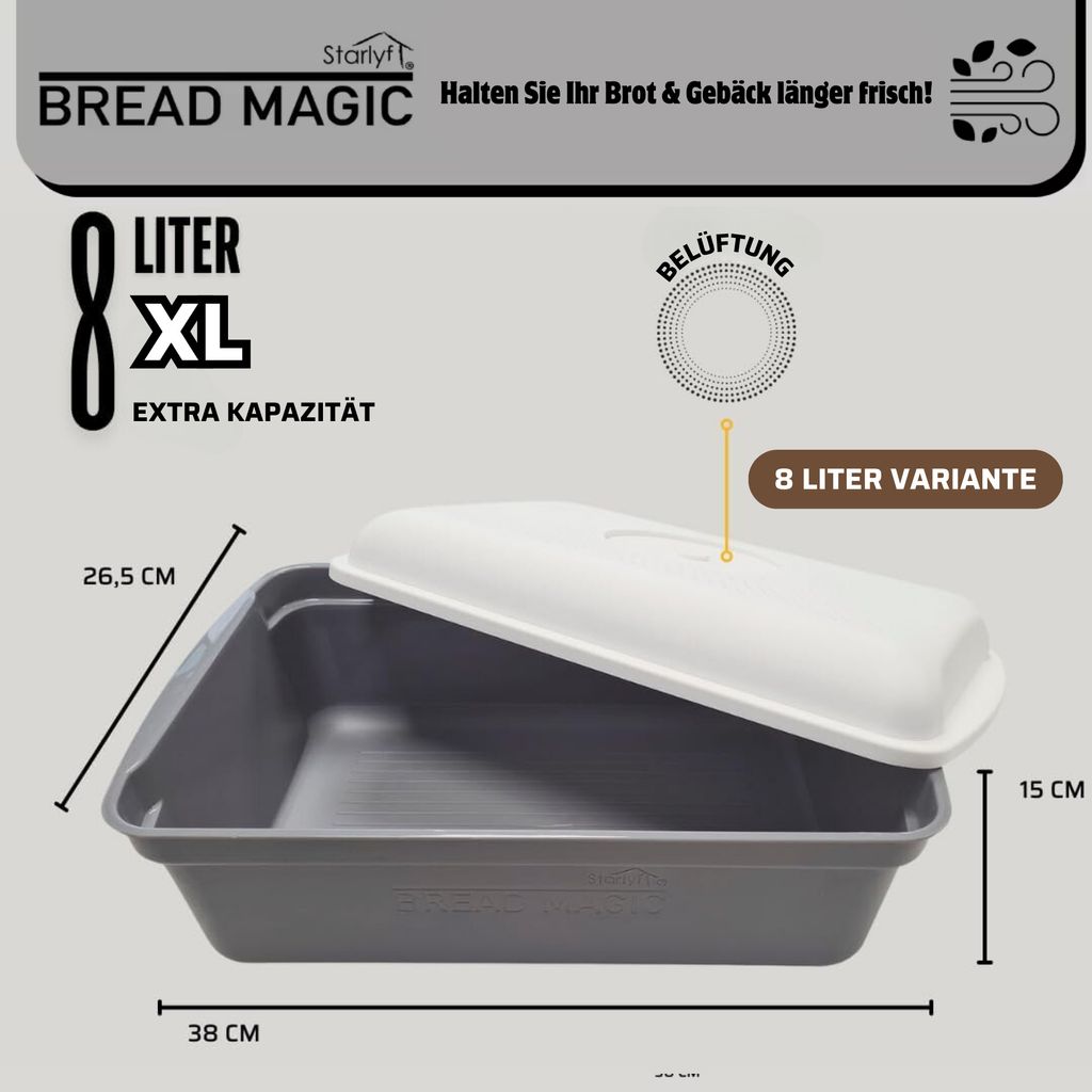 Starlyf Bread Magic - Brotkasten, Kunststoff, | Kaufland.de