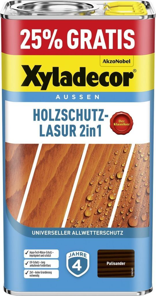 Xyladecor Holzschutzlasur 2in1 4+1L gratis | Kaufland.de