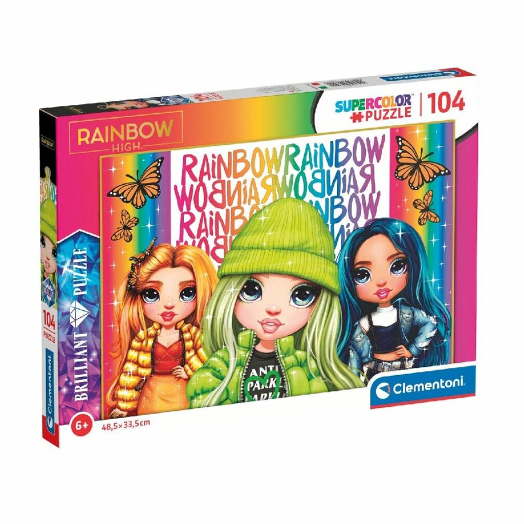 Clementoni Rainbow High Puzzle 104ks. | Kaufland.sk