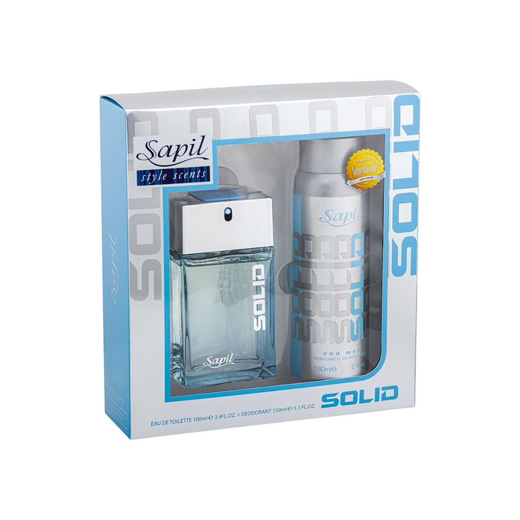 Sapil Solid for Men EDT 100ml + Deodorant | Kaufland.de