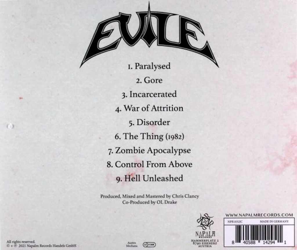 Evile: Hell Unleashed Death Metal | Kaufland.de