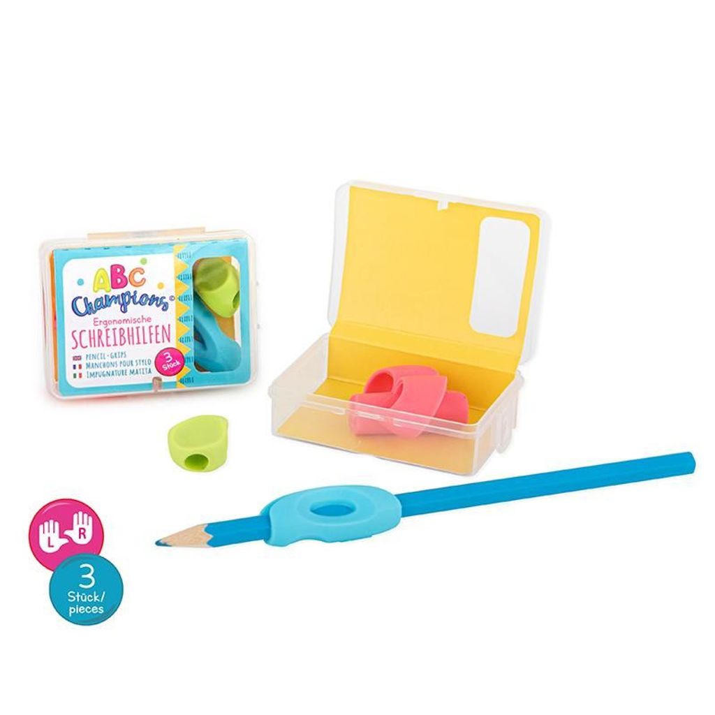 Trendhaus ABC CHAMPIONS Schreiblernhilfen ergonomisch 3er