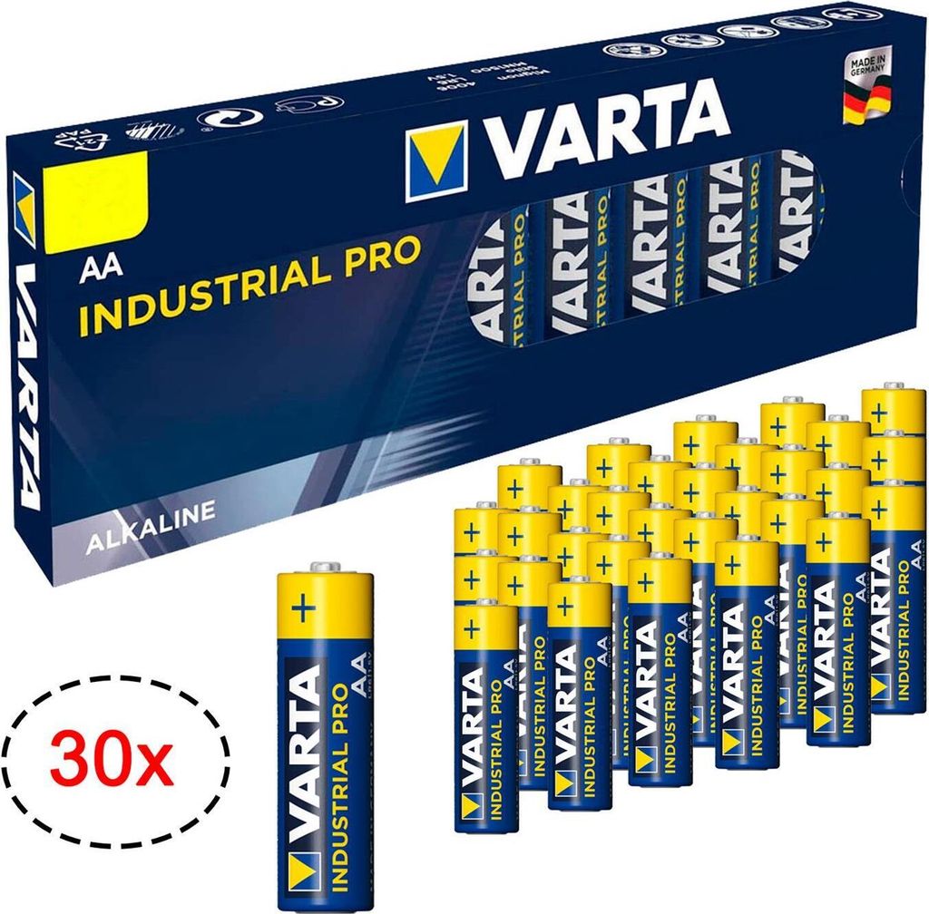 30x VARTA Industrial PRO Mignon AA LR06 LR 06 | Kaufland.cz
