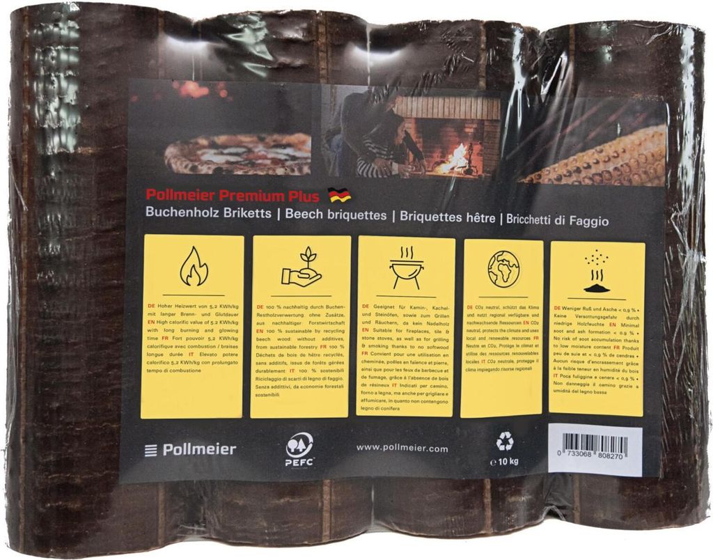 30 kg Pollmeier Buchenholzbriketts Premium | Kaufland.de