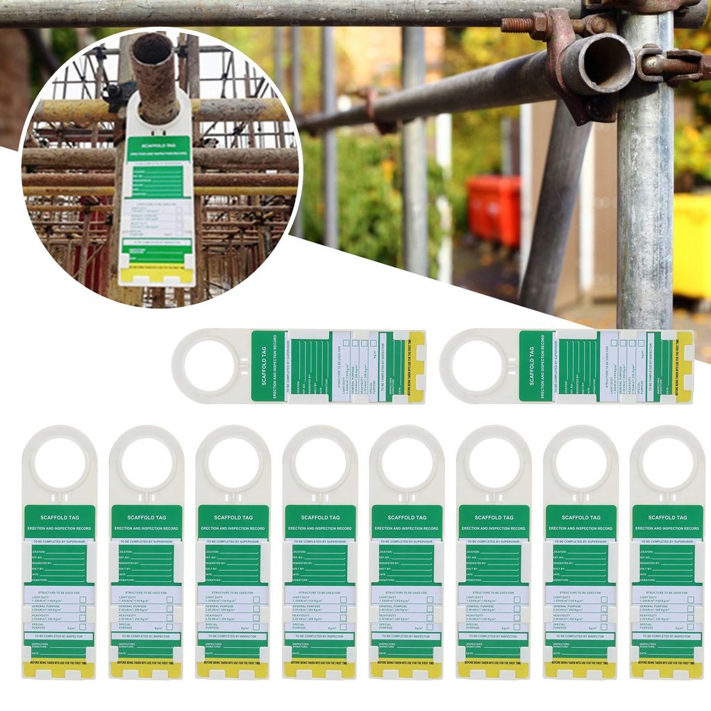 10PCS Scaffold Tag Locking Caution | Kaufland.cz