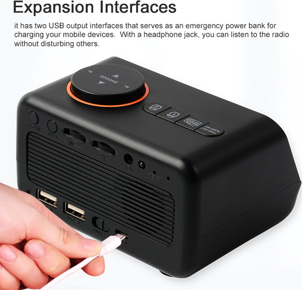 Multifunktionaler Wecker mit FM-Radio, | Kaufland.de