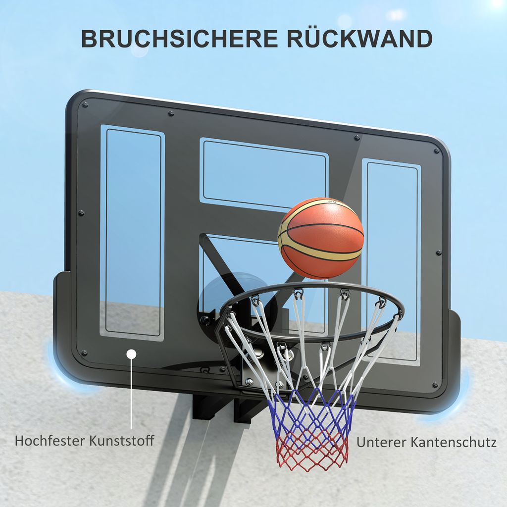 SPORTNOW Basketballkorb mit Rückwand für | Kaufland.de