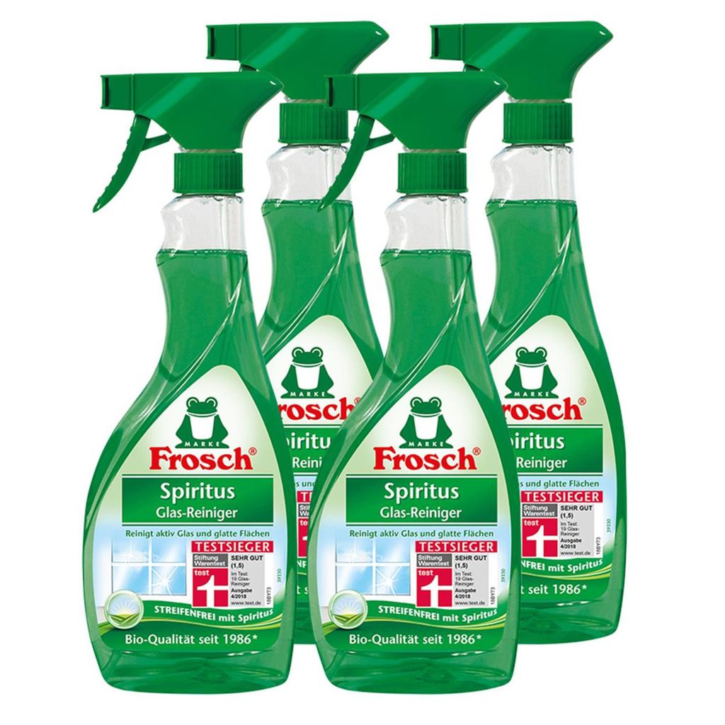 4x Frosch Spiritus Glas-Reiniger Sprühflasche | Kaufland.de