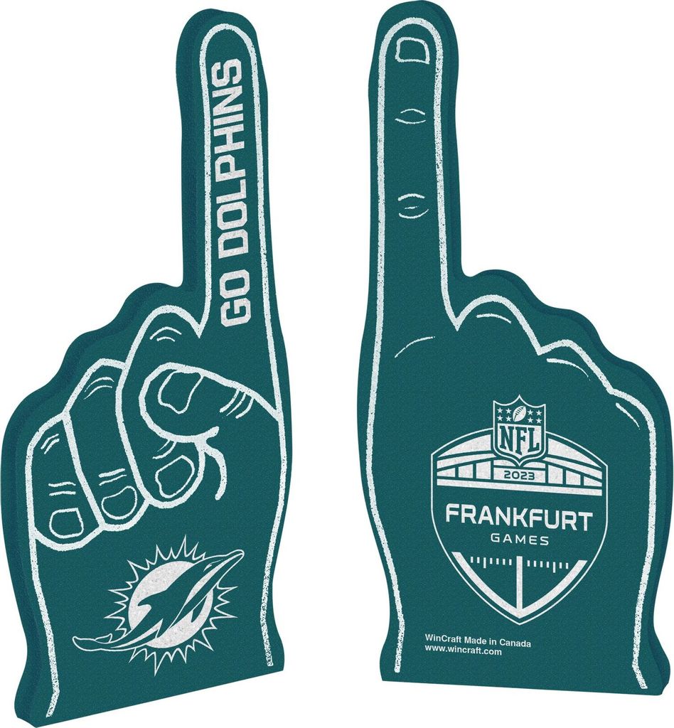 NFL Frankfurt Game Miami Dolphins Foam Finger | Kaufland.de