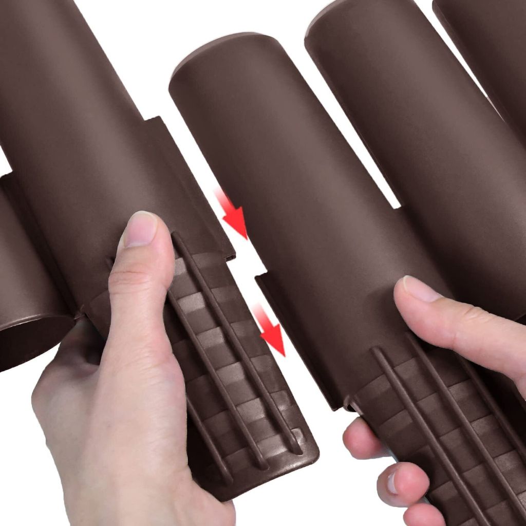 Sessamen-LP Rasenkante Kunstoff Holzoptik | Kaufland.de