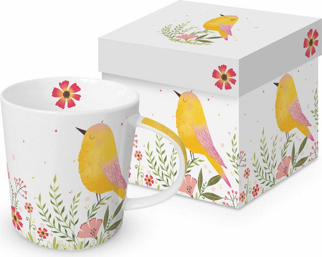 PPD Bird yellow Trend Mug, v dárkové | Kaufland.cz