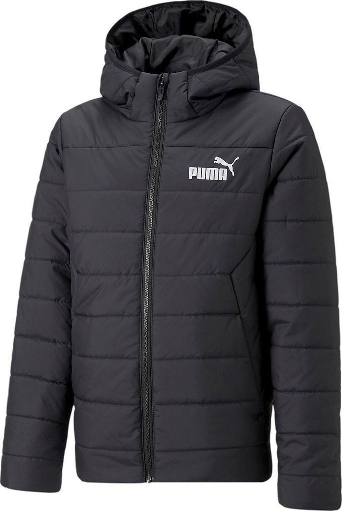 Puma Ess Hooded Padded Jacket - puma black, | Kaufland.de
