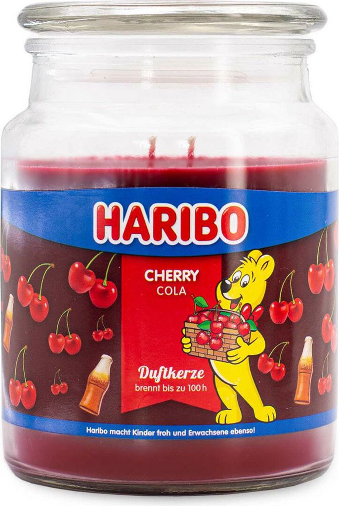HARIBO Duftkerze -Cherry Cola - 510g Duftkerzen