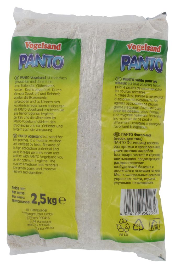 Panto Vogelsand (2,5 kg Beutel) | Kaufland.de