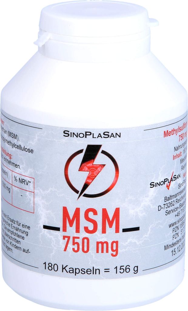 SinoPlaSan MSM 750 mg kapsuly, 180 kapsúl | Kaufland.sk