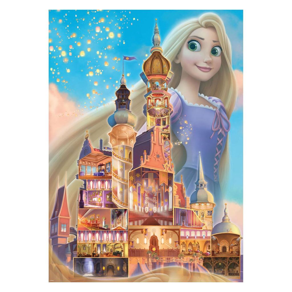 RAVENSBURGER Puzzle Disney Castle Collection: | Kaufland.cz