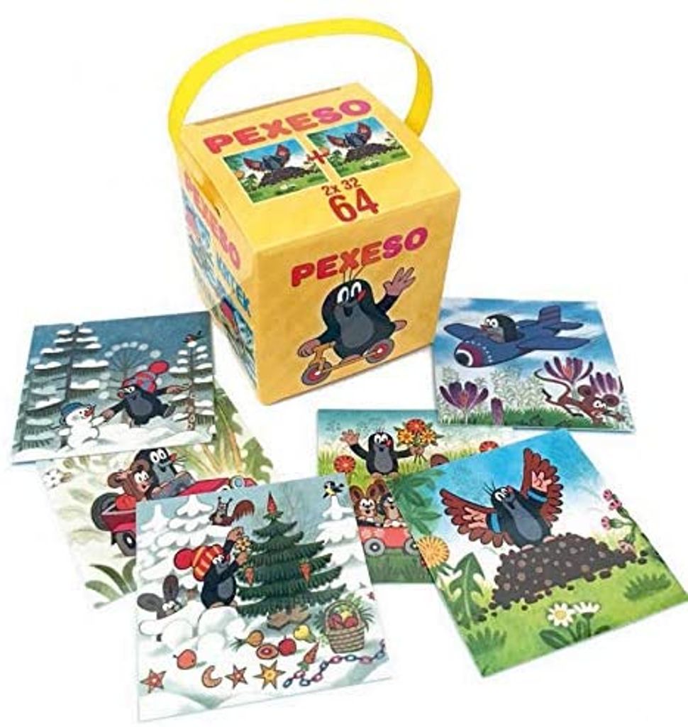 Pexeso v krabičce Krtek Karetní hra | Kaufland.cz