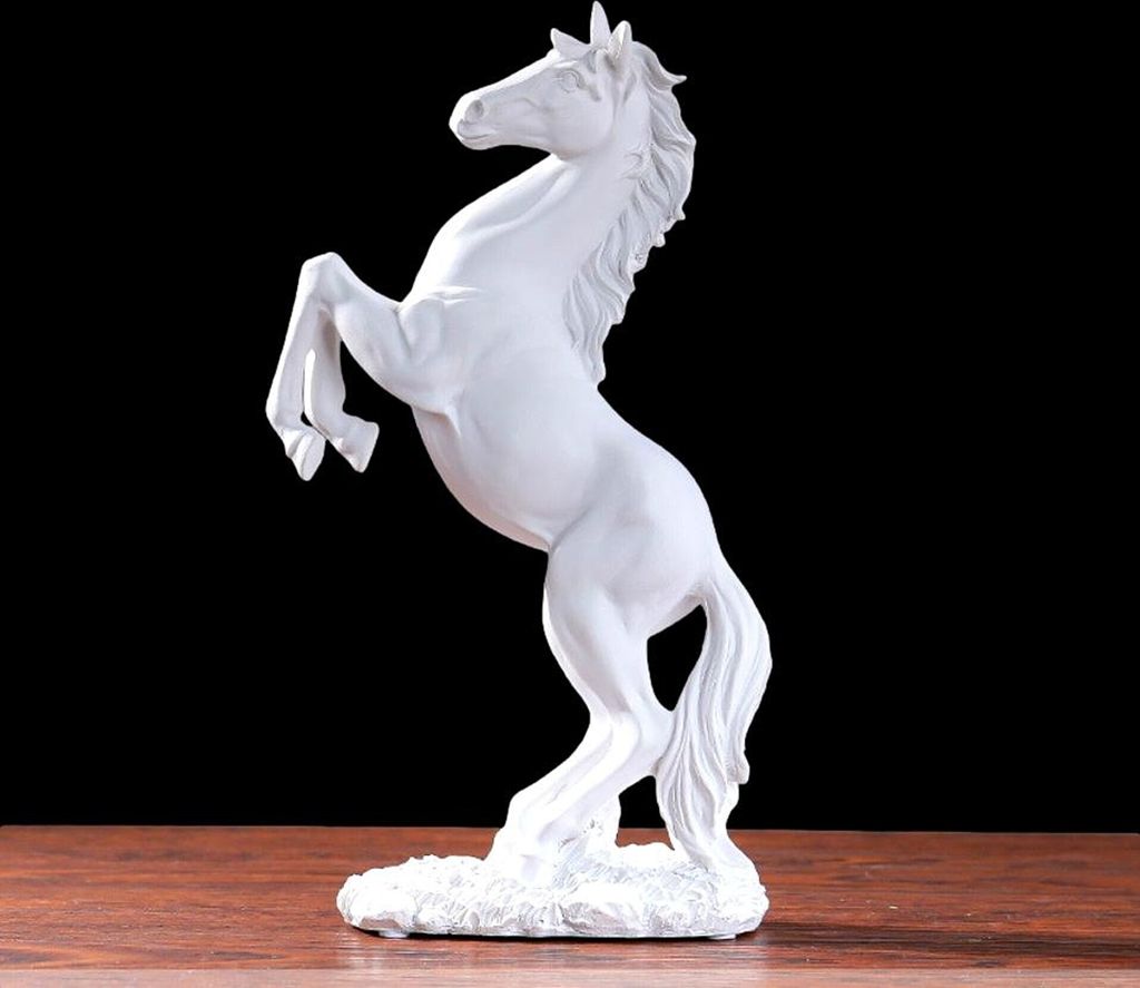 Stehendes Pferd auf Sockel - Kunstharzstatue | Kaufland.de