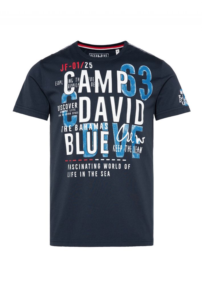 Camp David Shirt Rundhalsshirt mit Logo | Kaufland.de