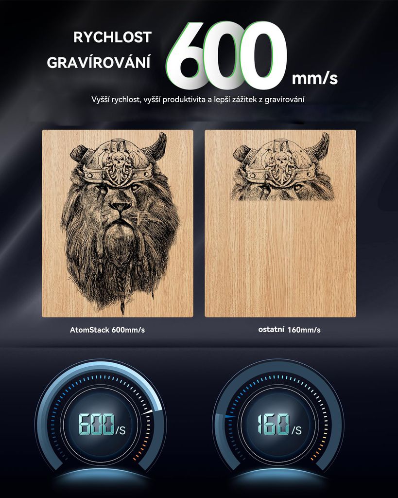 Läserová gravírka ATOMSTACK A24/X24 PRO | Kaufland.cz