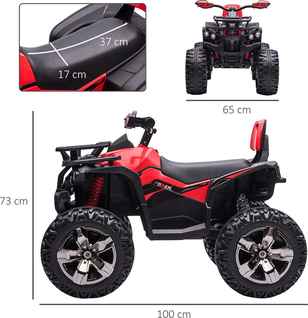 HOMCOM Elektro-Quad 12V Kinderquad mit | Kaufland.de