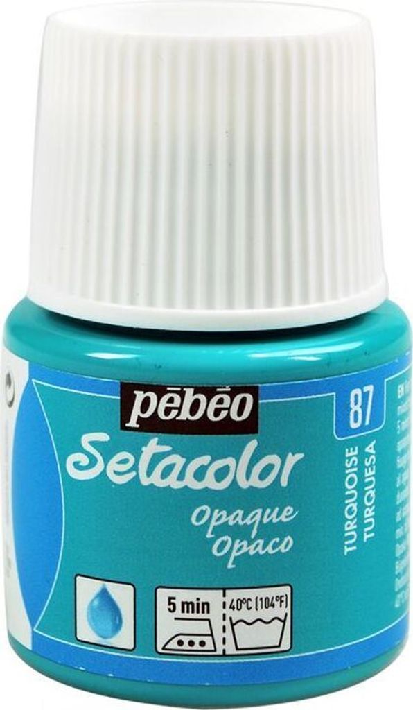 Textilná farba Setacolor krycia - Tyrkysová | Kaufland.sk