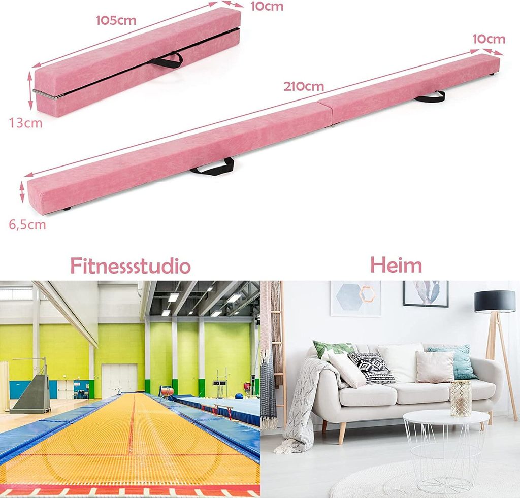 COSTWAY 210 cm kladina, skládací gymnastická | Kaufland.cz