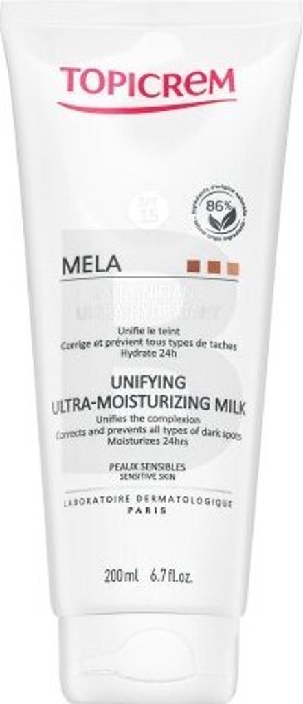 Topicrem Körpermilch, 200 ml, MELA Hydratation, Unifying,