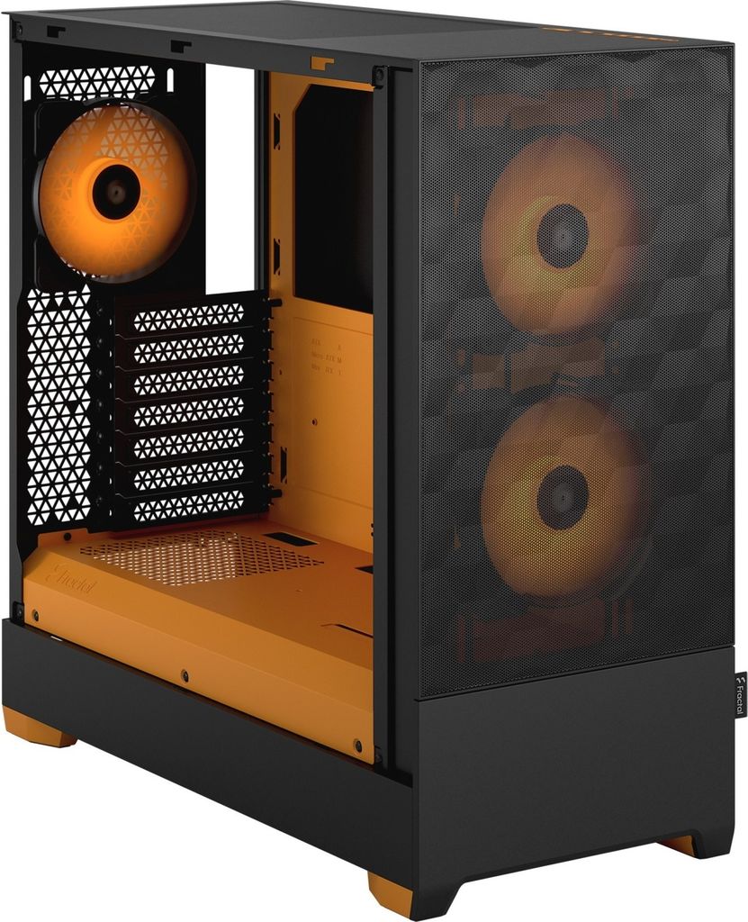 Fractal Design Pop Air RGB Orange Core TG | Kaufland.de