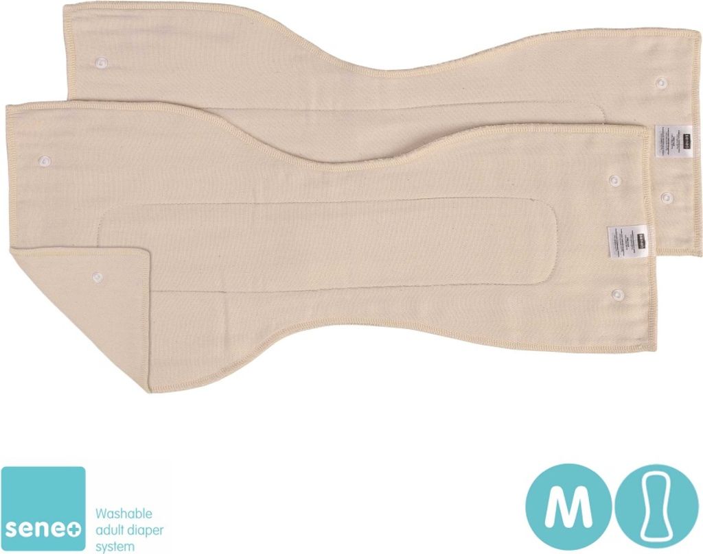 Seneo Anatomische Saugeinlagen Twill 2er-Set | Kaufland.de